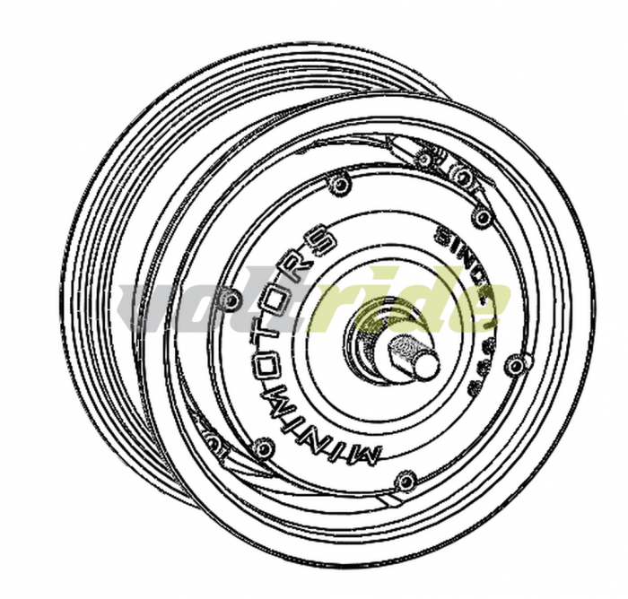 Rear Motor Assembly - Dualtron Ultra, Thunder - Max Blinker - Enjoy the ...