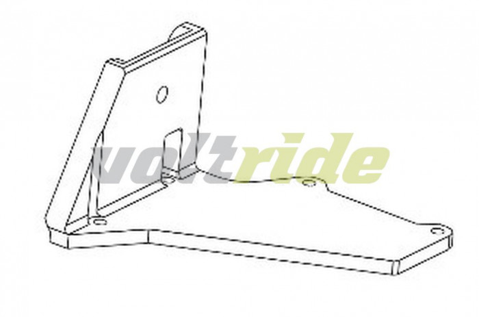 Seat Plate_L - Dualtron X2, X - Max Blinker - Enjoy the ride