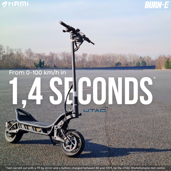 NAMI Burn-E 3 Max – electric scooter in stock - Enjoy the ride