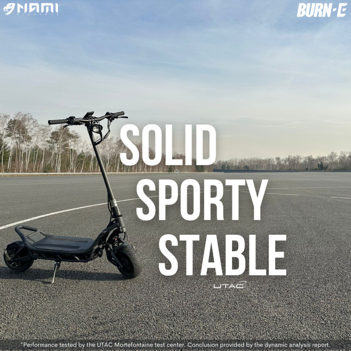 NAMI Burn-E 3 Max – electric scooter in stock - Enjoy the ride